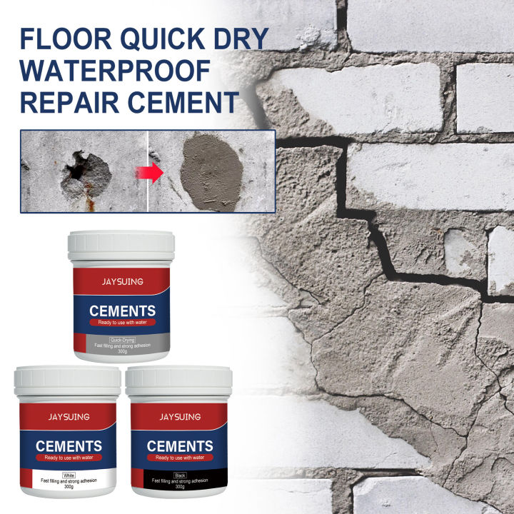 Jaysuing Floor Quick Dry Waterproof Repair Cemen Crack Filling Agent Roof Waterproof Leak Repair ...