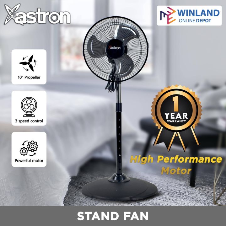 Astron by Winland 10 inches Industrial Stand Fan | Electric Fan AVEO ...