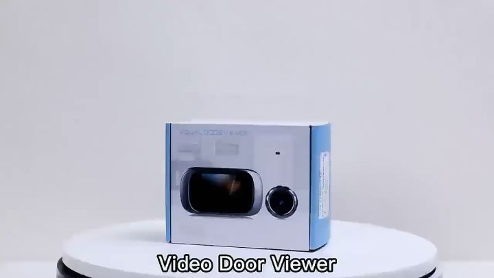 【SG STOCK】2.8 inch LCD screen night vision camera door monitor peephole ...