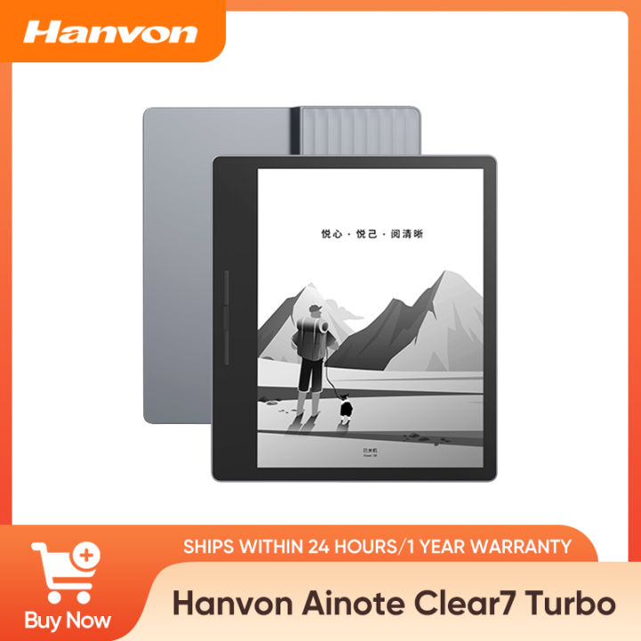 Hanvon Clear7 Turbo - 7" E Ink eBook Reader & Note Taker, 4GB+64GB ...