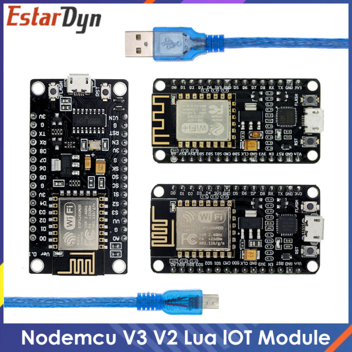 Wireless Module CH340/CP2102 NodeMcu V3 V2 Lua WIFI Internet of Things ...
