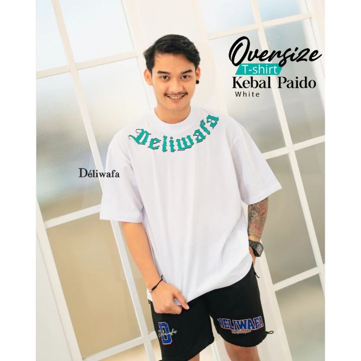 kaos deliwafa - baju tshirt unisex deliwafa kebal paido | Lazada Indonesia