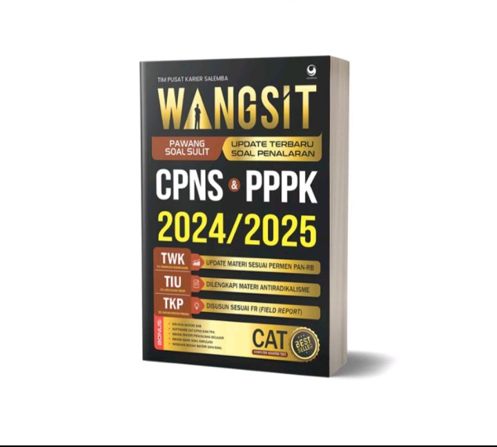BUKU WANGSIT CPNS + PPPK 2024/2025 EDISI TERBARU DAN TERLENGKAP DENGAN ...