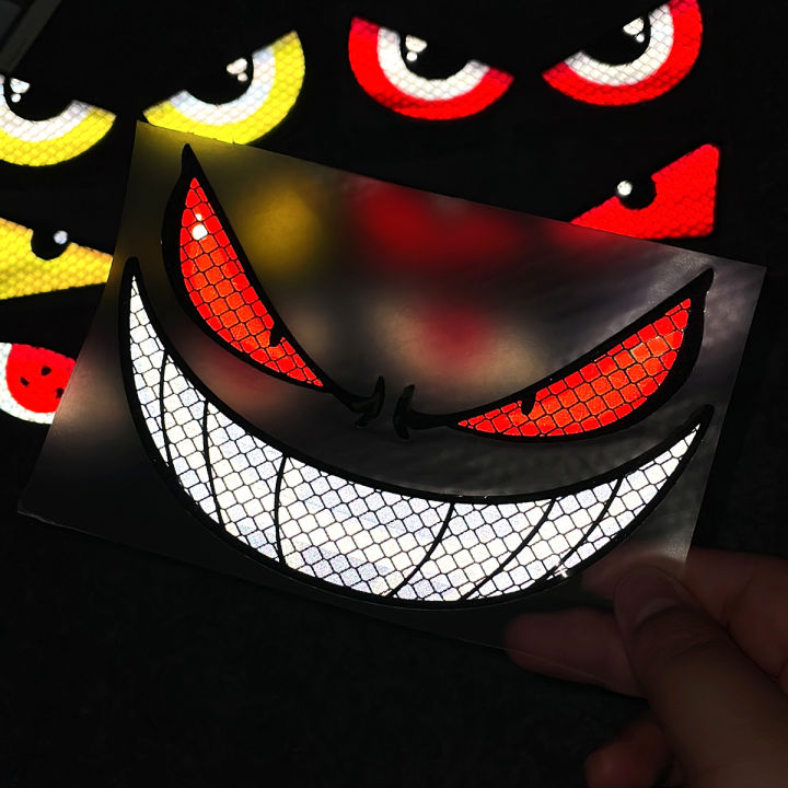 NARUTO Strong Reflection Demon Eyes Stickers Motorcycle Car Windows ...