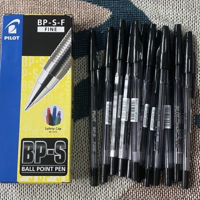 Pilot Ballpen BPS Fine Black Ball Point Pen Per Box or piece | Lazada PH