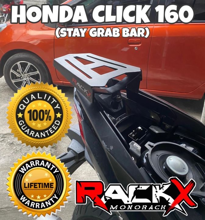 RACK X MONORACK FOR CLICK 160 STAY GRAB BAR | Lazada PH
