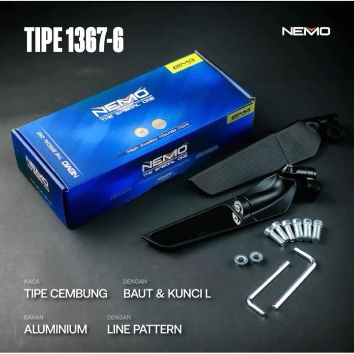 Spion Winglet NEMO NEW STYLO 160 VARIO 160 VARIO 125 ADV NMAX AEROX ...