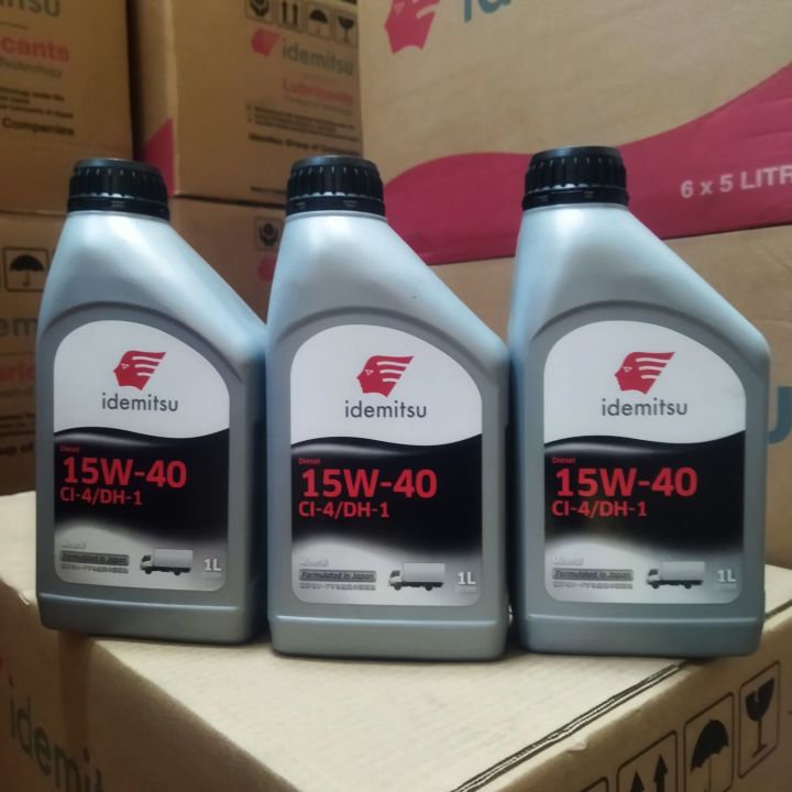 OLI MESIN MOBIL DIESEL 15W-40 C1-4/DH-1 IDEMITSU 1 LITER | Lazada Indonesia