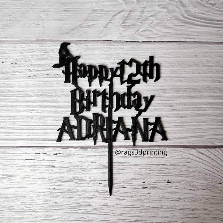 Customized Cake Topper | Lazada PH