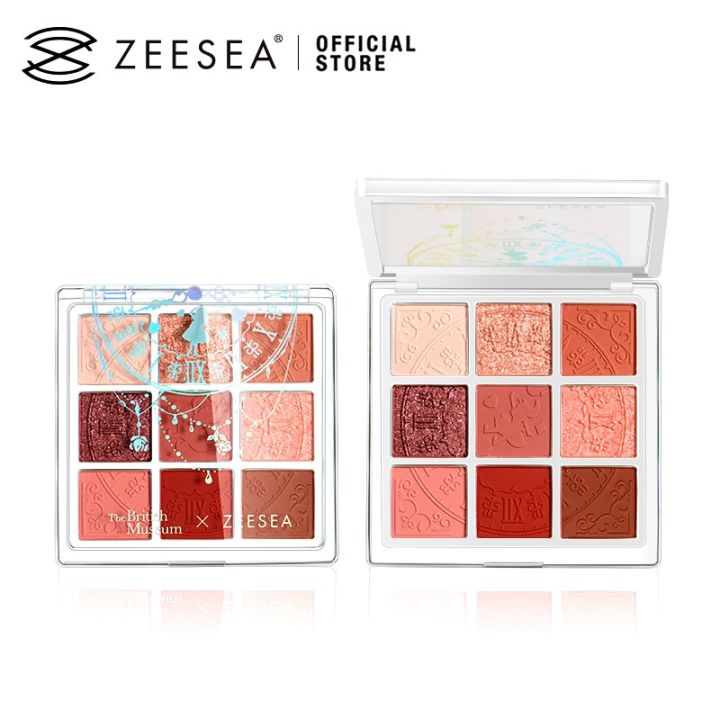 ZEESEA Alice Kingdom Of Fantasy Eyeshadow Palette Glitter 9 Colors Highly Pigmented | Lazada ...