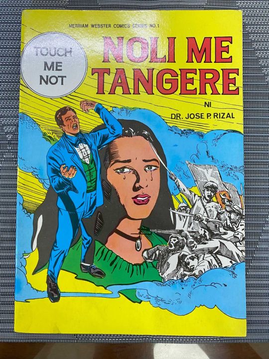 NOLI ME TANGERE ( Touch Me Not ) NOBELA NI DR. JOSE P. RIZAL VINTAGE ...