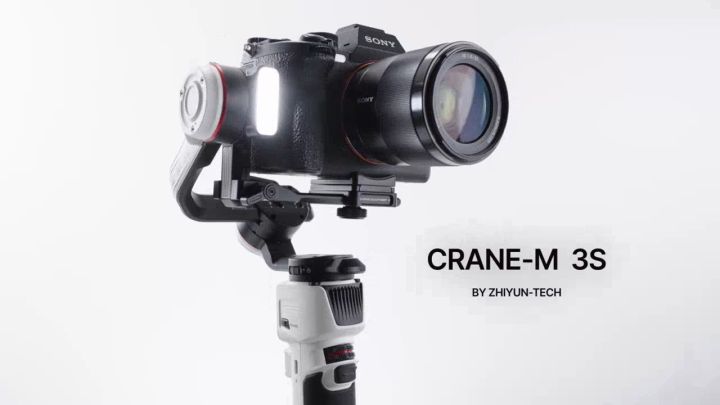 ZHIYUN CRANE M3S 3-Axis Handheld Gimbal Stabilizer | Bluetooth Shutter ...