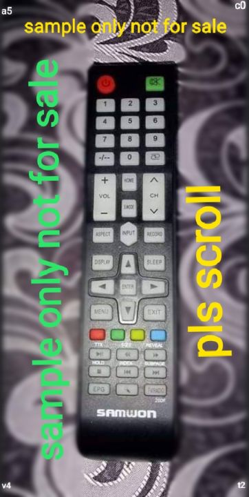samwon smart tv remote(universal)100% na gagana sa tv mo | Lazada PH