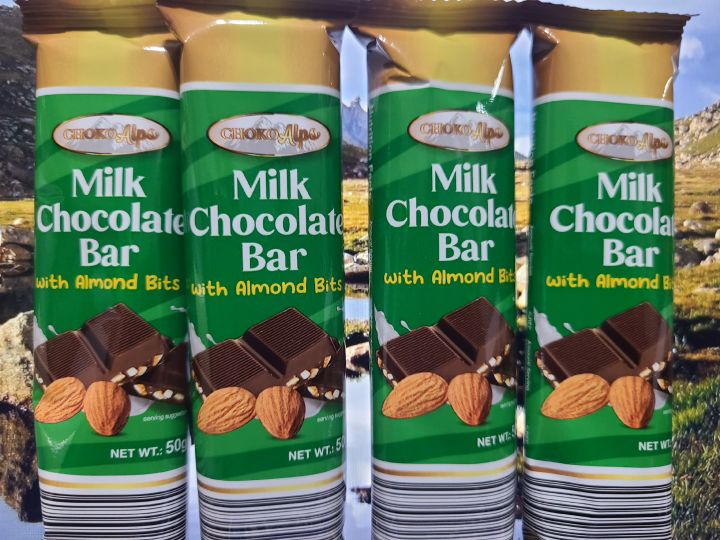 Choko Alps - Milk Chocolate ALMOND | Lazada PH