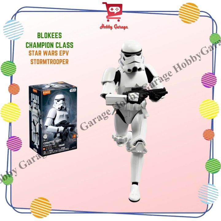 Blokees Star Wars Stormtrooper Champion Class Evergreen Original ...