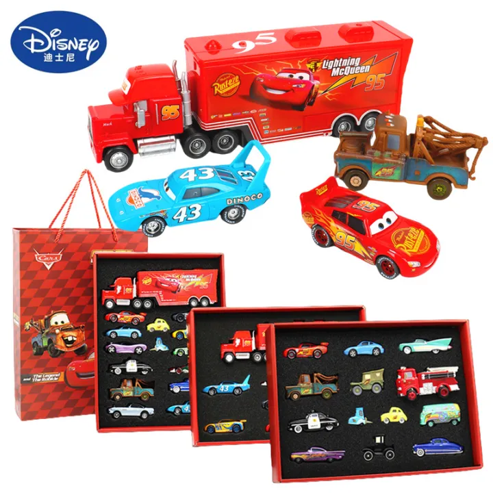 Bộ Hộp Quà Tặng Disney Pixar Cars - 8/13/15 Chiếc Kim Loại Diecast ...