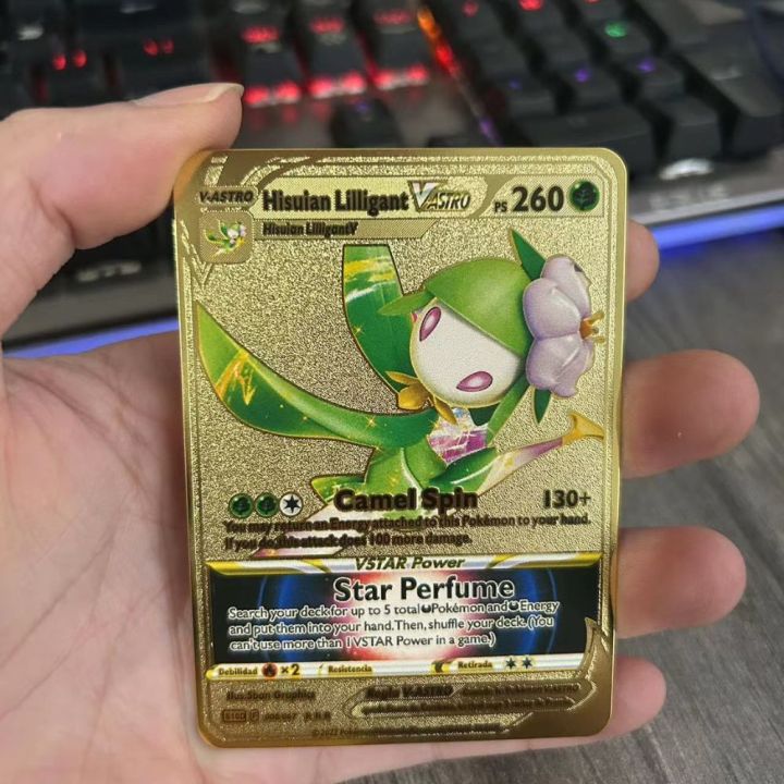 Spanish Pokémon Cards Metal Pokemon Letters Spanish Pokemon Iron Cards ...