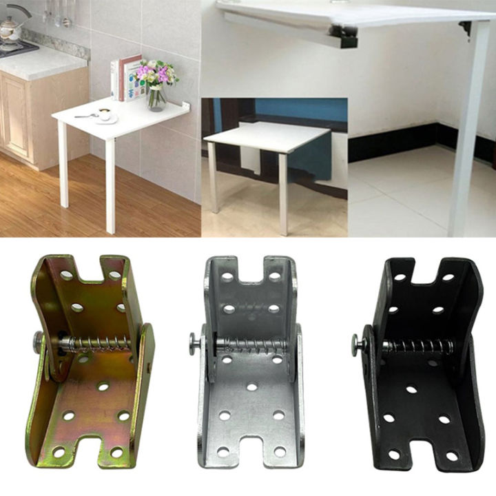 90 Degree Self-Locking Folding Hinge Table Legs Chair Extension ...