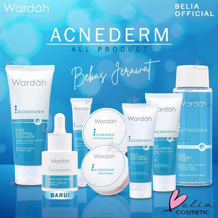 Wardah ACNEDERM SERIES / acne derm wardah | Lazada Indonesia
