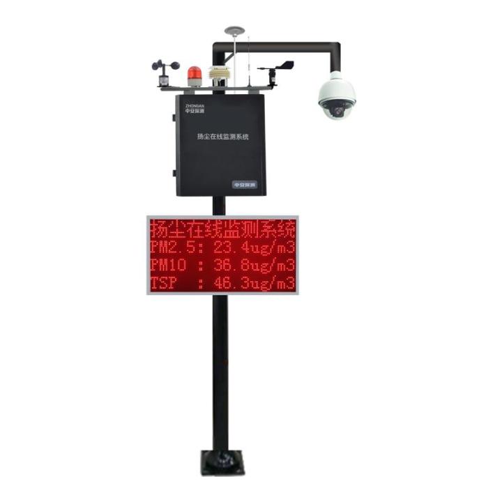 ZHONGAN | Wireless Weather Station Dust Monitoring System Noise Dust ...
