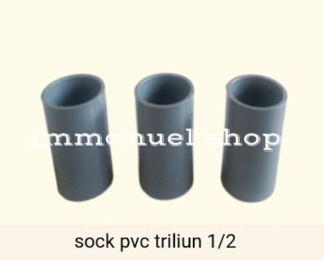 Triliun Sock/sok sambungan pipa pvc triliun 1/2 | Lazada Indonesia