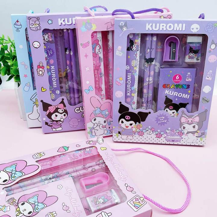 Sanrio Stationery Set Gift Box Set School Supplies Cute Cartoon Gift ...