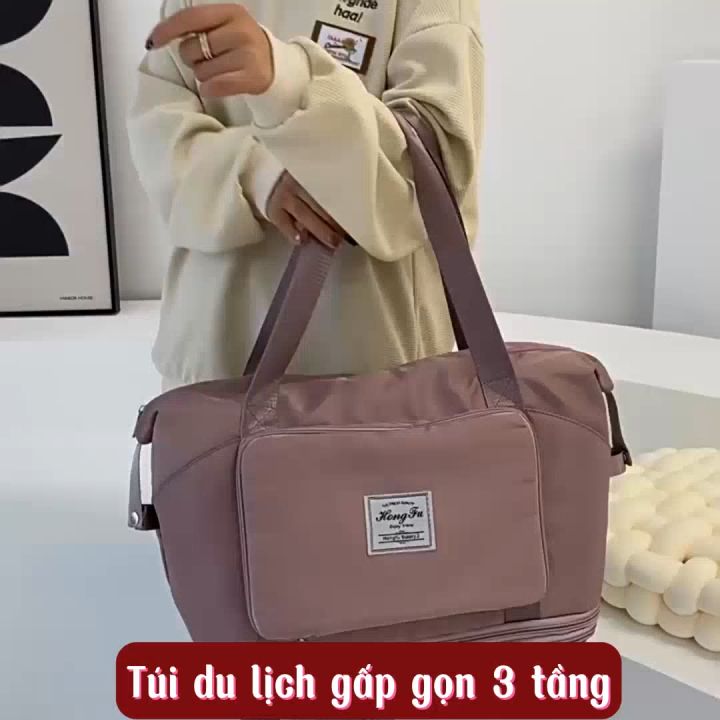 Túi Du Lịch 3 Tầng Cỡ Lớn Gấp Gọn Automatik Đa Năng Chống Nước Xách Tay ...