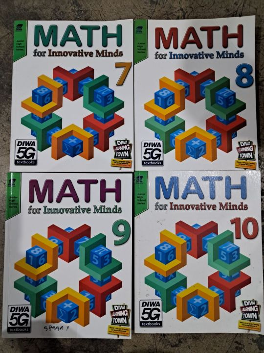 Math for Innovative Minds Diwa 7 8 9 10 | Lazada PH