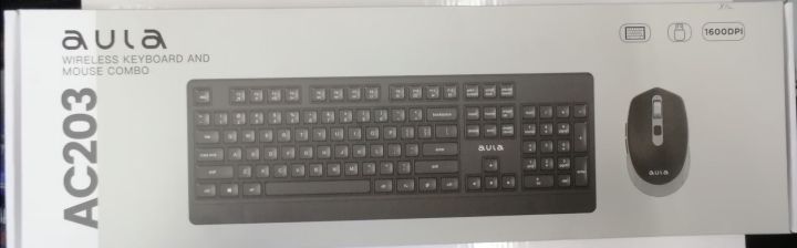 AULA AC203 Wireless Keyboard & Mouse Combo | Lazada PH