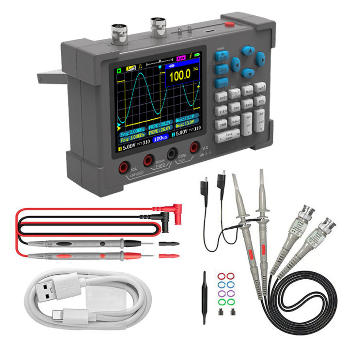 3in1 Dual Channel Oscillometer Signal Generator Machine 120Mhz ...