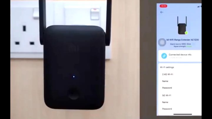 Xiaomi Mi Wifi Extender AC1200 5.0GHz 1200Mbps Wi-Fi Signal Amplifier ...