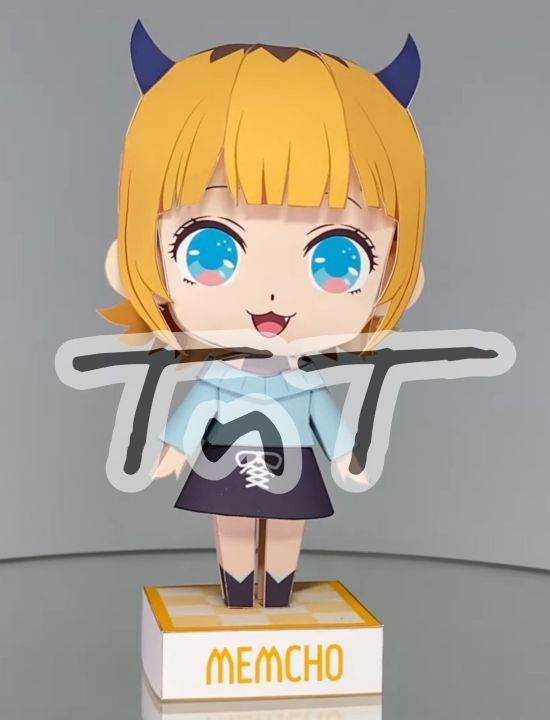 [ Oshi No Ko] - Mô Hình Giấy Anime Chibi Mem-Cho | Lazada.vn
