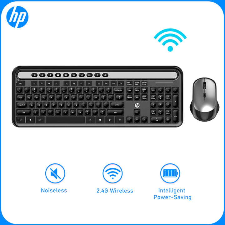 HP CS500 Wireless Keyboard and Mouse Combo Wireless S-shaped Keycap ...