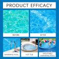 pool water clarifier 100ml fast-acting flocculant swimming pool cleaner ...
