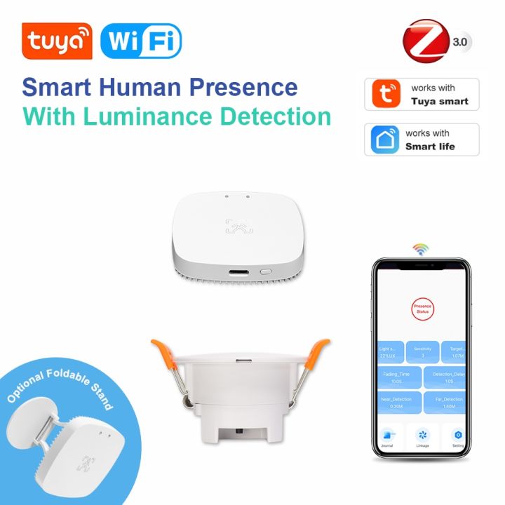 Tuya Wifi /Zigbee Human Presence Sensor MmWave Radar Detector Smart ...
