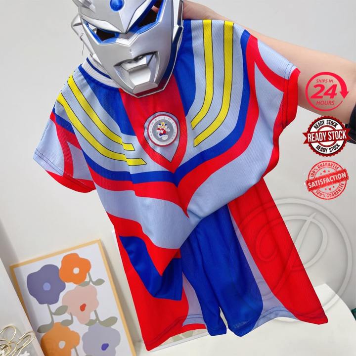 Ultraman Cartoon Kids Boys Clothes T Shirt Set Playset | Lazada