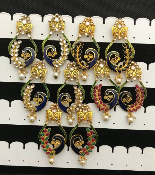 Nishaaz Big Peacock 🦚 Earring | Lazada