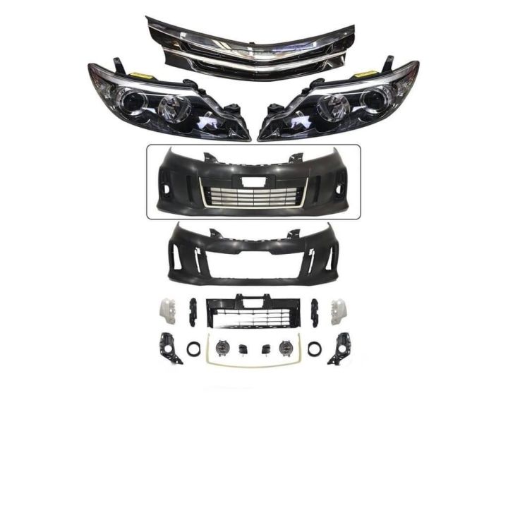 Toyota estima Acr50 2006 - 2011 convert 2012 facelift bodykit body kit ...