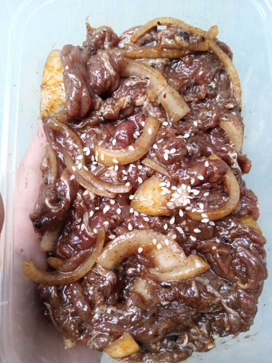 Daging slice marinasi blackpepper 250 gram | Lazada Indonesia