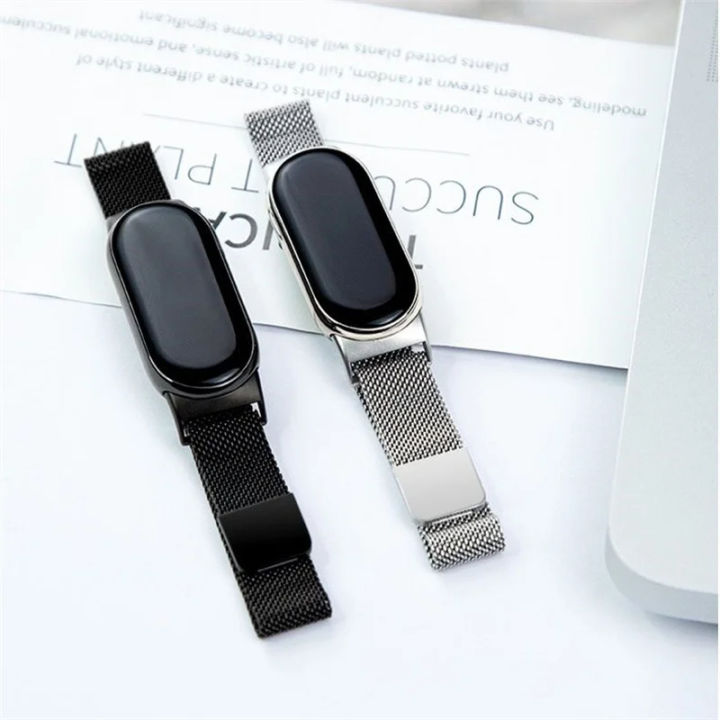Milanese loop band for Mi Band 8 Strap stainless steel strap Smart Watch bracelet for Xiaomi ...