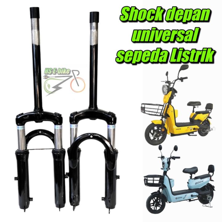 Shock depan / FORK FRONT / GARPU DEPAN SEPEDA LISTRIK UNIVERSAL ...