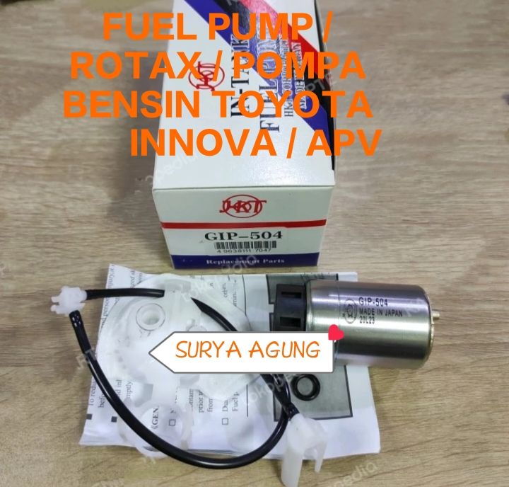 FUEL PUMP / ROTAX / POMPA BENSIN HKT GIP-504 TOYOTA INNOVA / APV ...