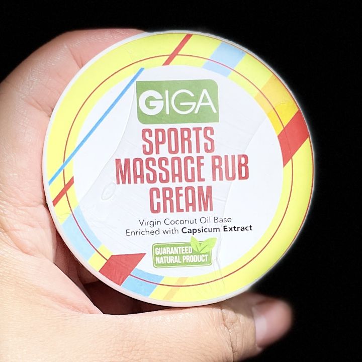 Giga Sports Massage Rub Cream 60g. | Lazada PH