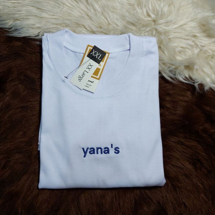 Customized Name Embroidered Shirt | Lazada PH