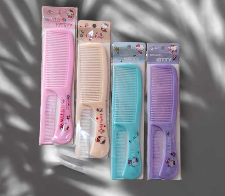 Sisir Rambut Set isi 2pcs KARAKTER / Sisir Plastik / Sisir Lurus ...