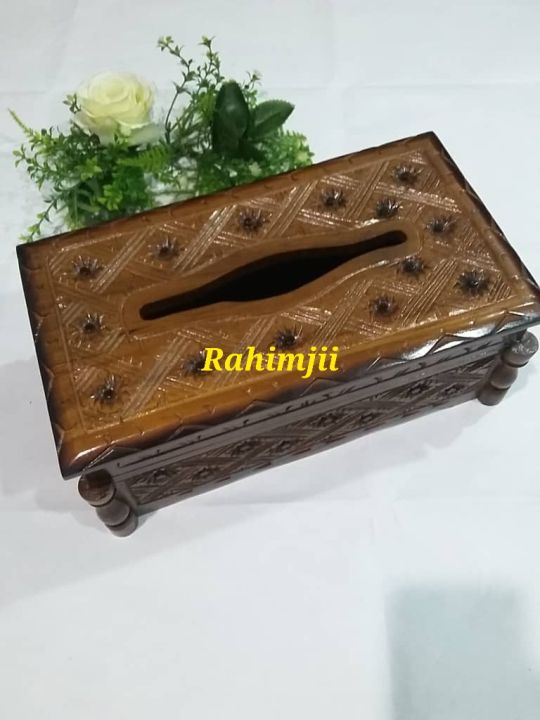 Tisu Box(kayu jati) | Lazada