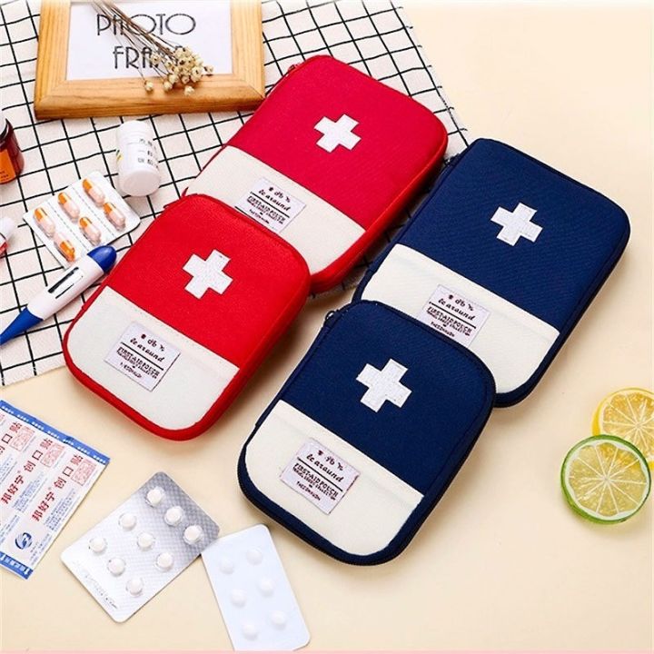 Cute Mini Portable Medicine Bag First Aid Kit Medical Emergency Kits ...