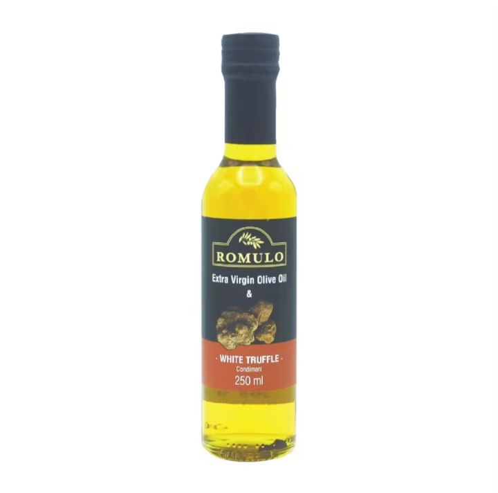 ROMULO Extra Virgin Olive Oil โรมูโล น้ำมันมะกอกธรรมชาติผสมเห็ดทรัฟเฟิล ...