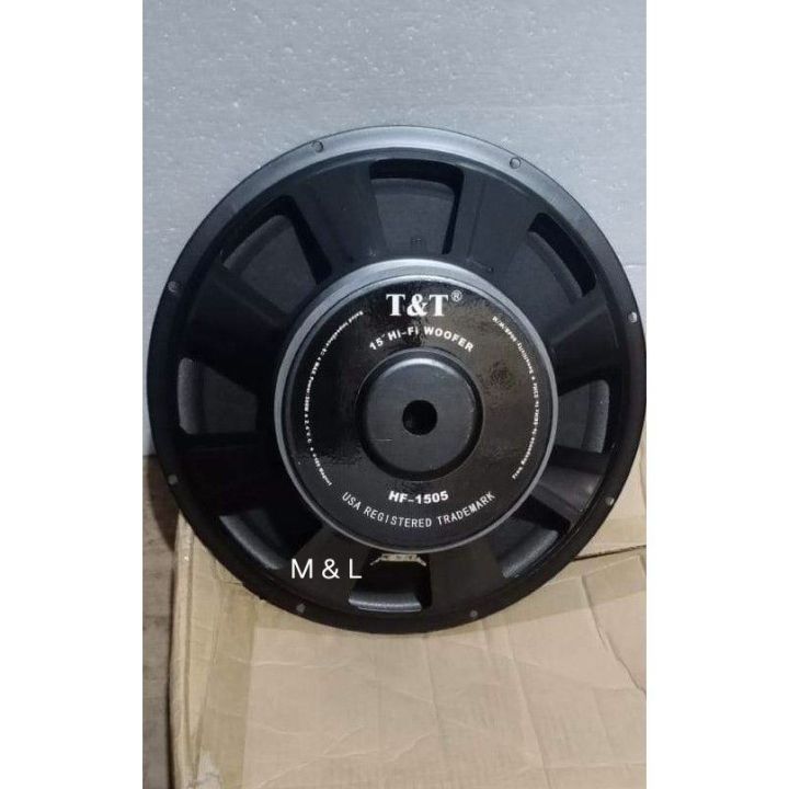 T & T HF-1505 15'' Hi Fi Subwoofer ( 500 watts ) | Lazada PH