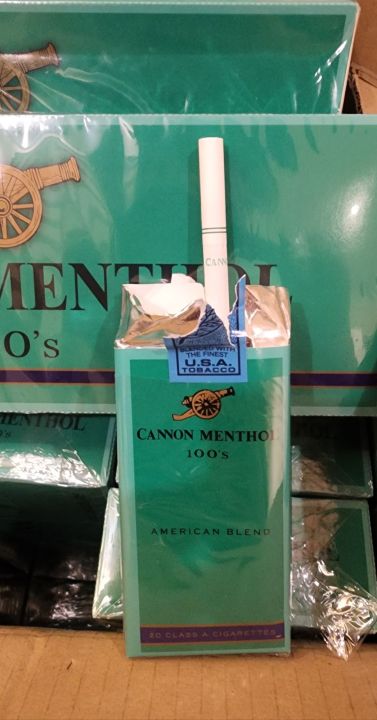 CANNON GREEN LONG 100'S AMERICAN BLEND ( WALL TREATMENT WALLPAPER ...